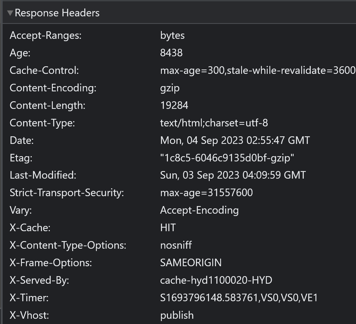 Exploring AEM Request and Response Headers: Analysis of Browser, CDN ...